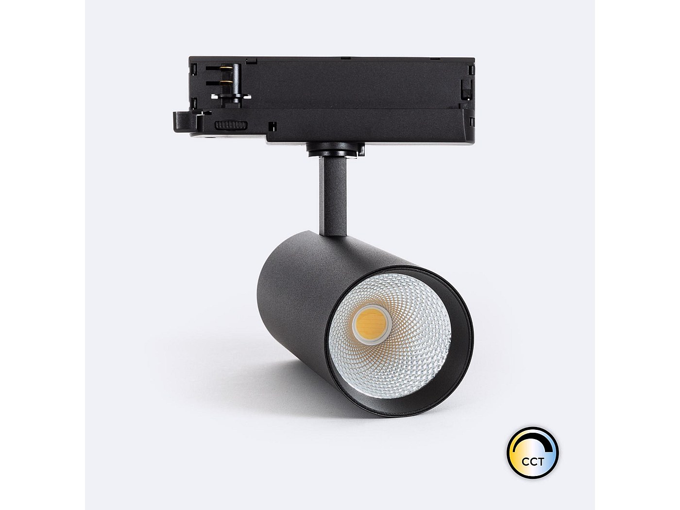 Ledkia Spot LED Carlo 30W pour Rail Triphasé CCT Sélectionnable No ...