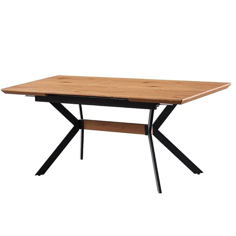 Blaze - Table à Manger Extensible 4 à 6 Personnes - Camel