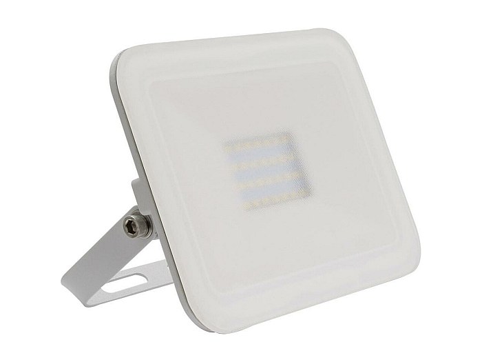 Foco Proyector LED 20W 120lm/W IP65 Slim Cristal Blanco Blanco Neutro 4000K