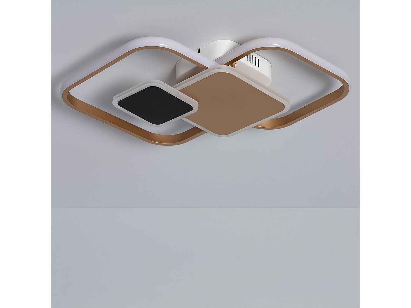 Lámpara de Techo LED 30W Aluminio Bogart Dorado