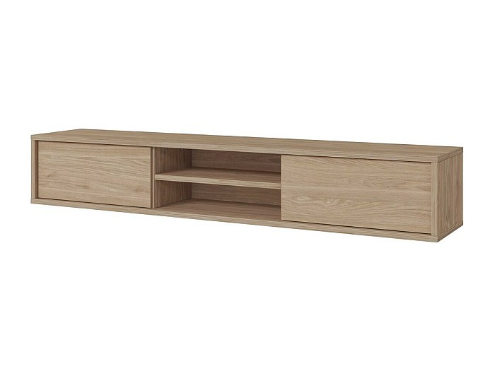 Mueble para televisor de 180 cm, 2 puertas y 2 nichos colección MAANUM ...