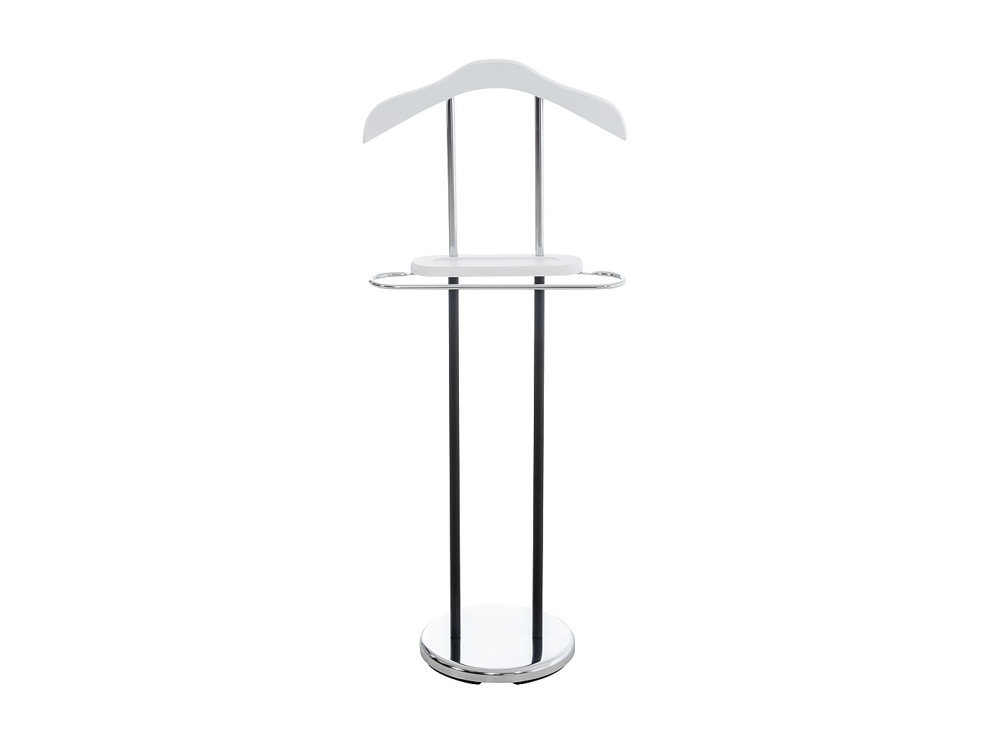 Indossatore da Camera - Metallo - 43 x 28 x 109cm - bianco - Rodrigo