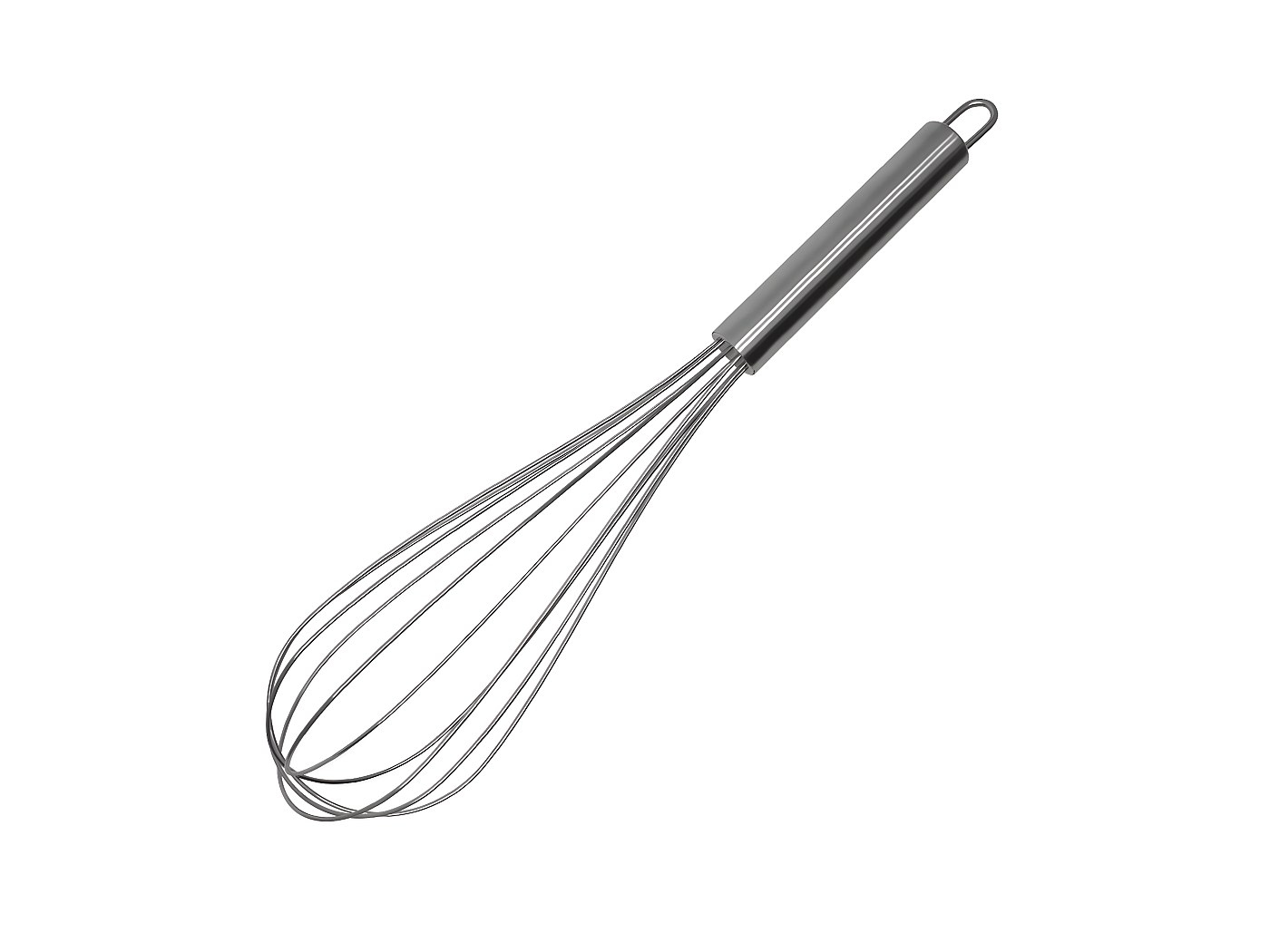 Fouet de cuisine et de pâtisserie en inox 32 cm Fackelmann Elemental