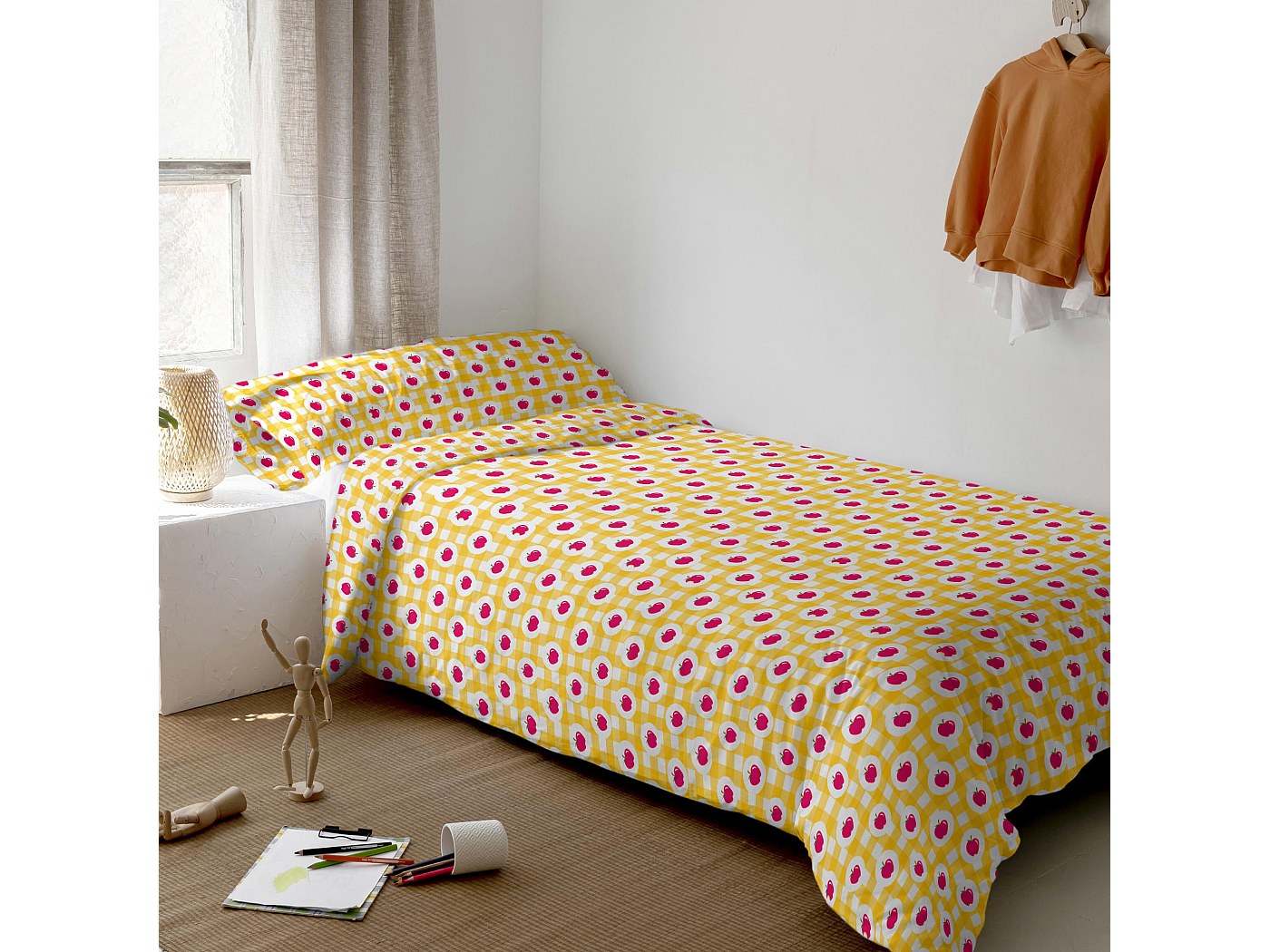 Parure housse de couette 2 pièces 155x220 cm (Lit 80/90) Mirror mirror (D)