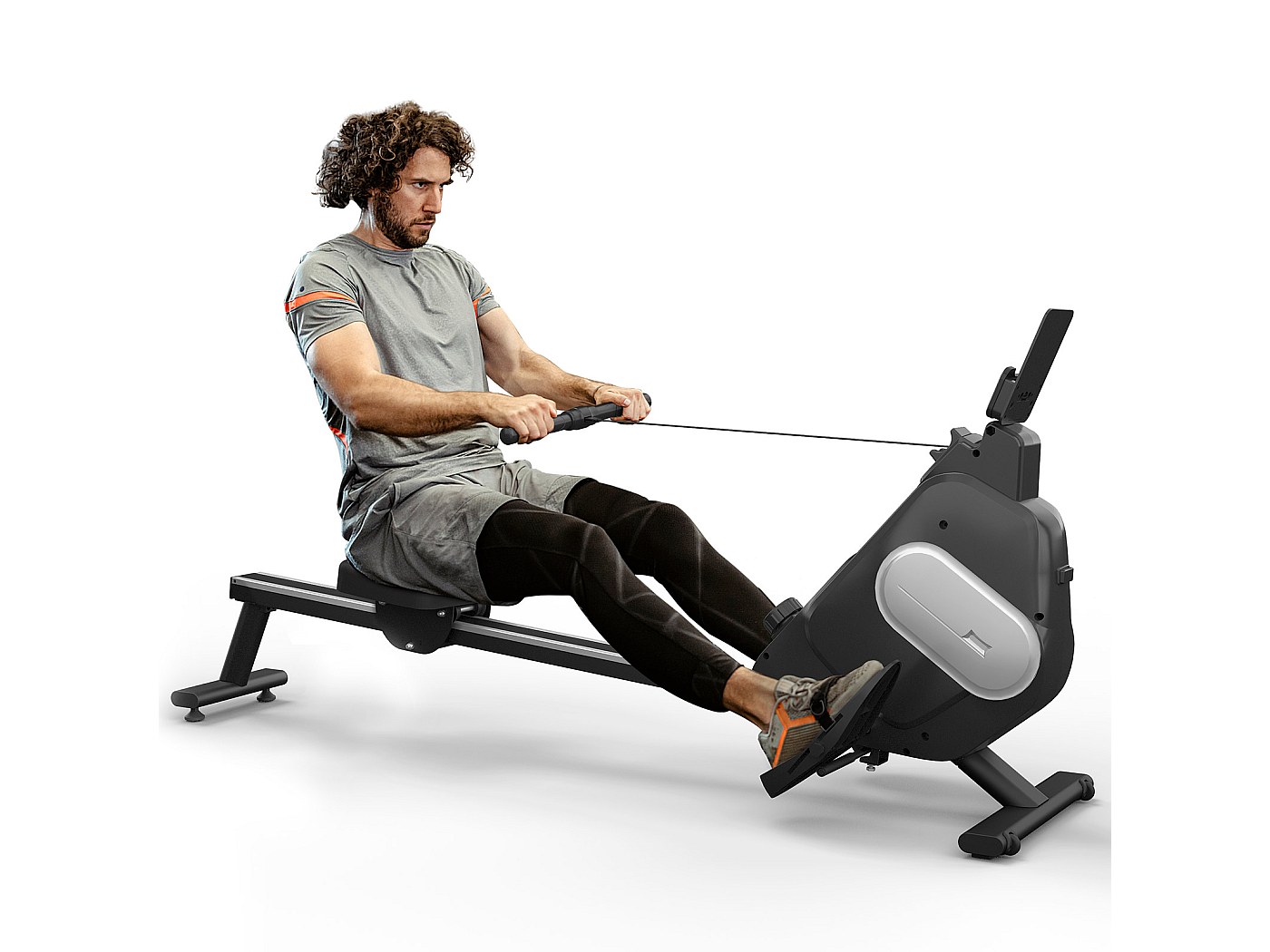 Machine à ramer magnétique pour la maison, le gymnase et le bureau ...