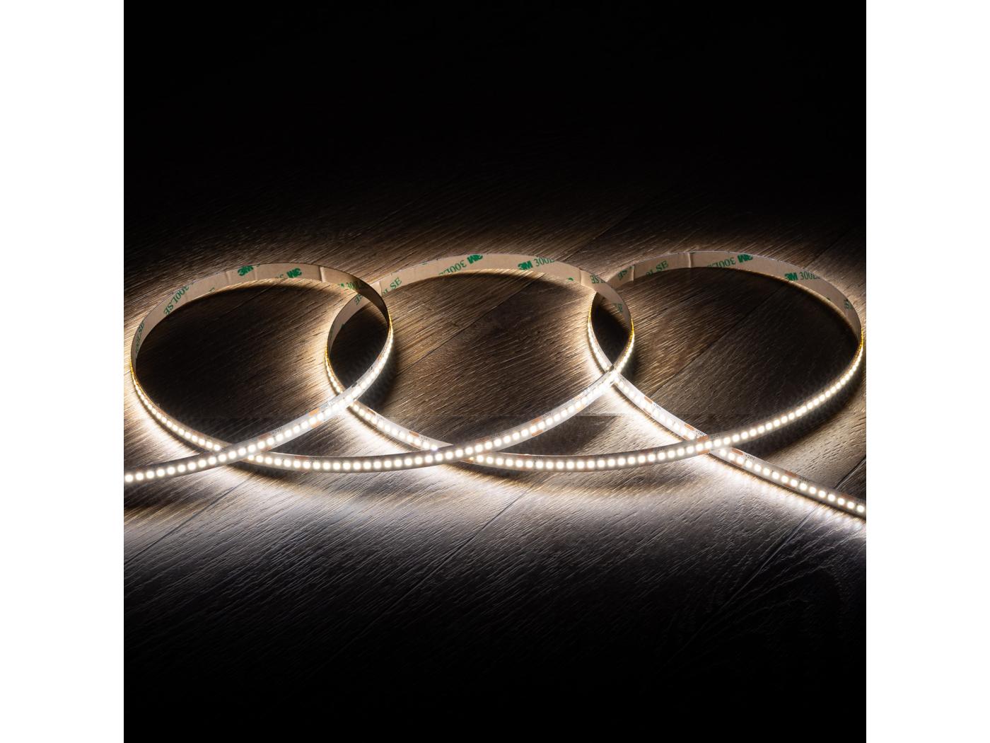 Ledkia Ruban Led Smd 24v Dc 252 Led M 5m Ip20 Cri90 Largeur 8mm Freecut