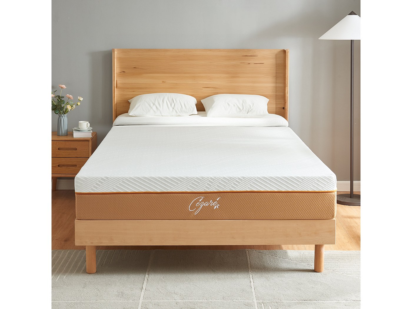 Matelas réversible été hiver - ATHENA - 160x200x25cm - CEZARE