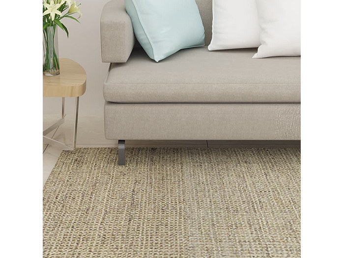 Tapete sisal natural 66x250 cm verde PT903053