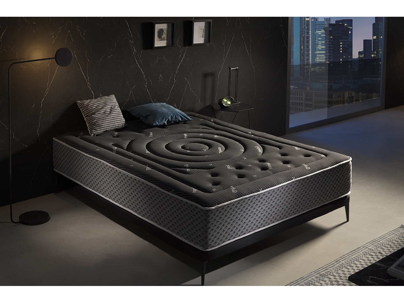 Colchón Premium Black Multizone, 27cm - 180x180 cm