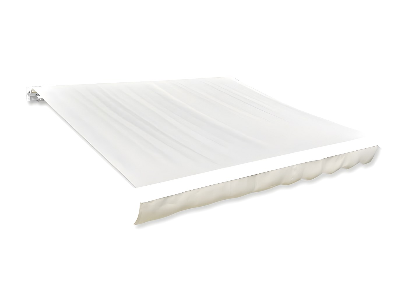 Techo tipo toldo de lona color crema 6x3 (marco no incluido)