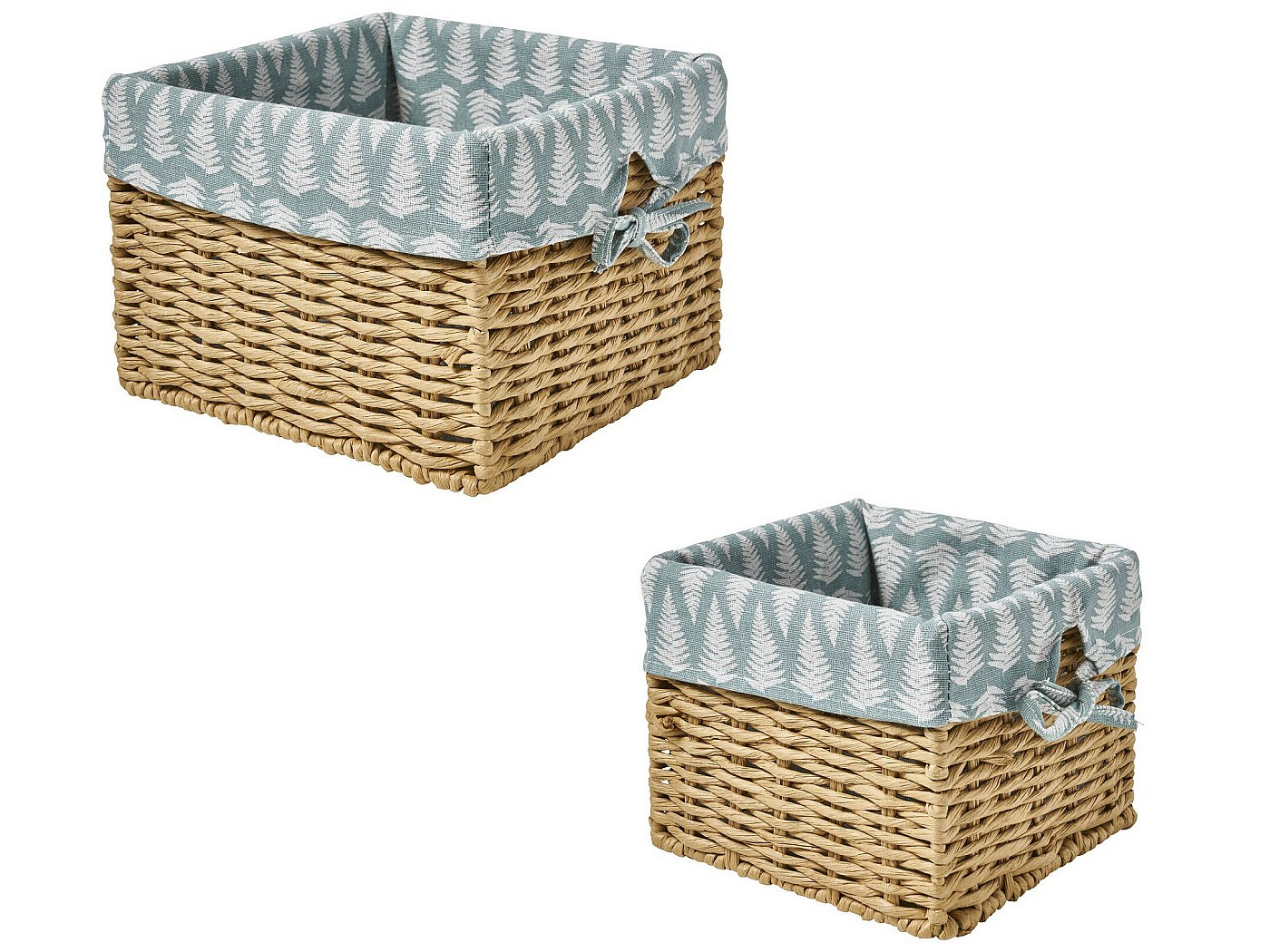 Panier de rangement multicouleur 25x25cm
