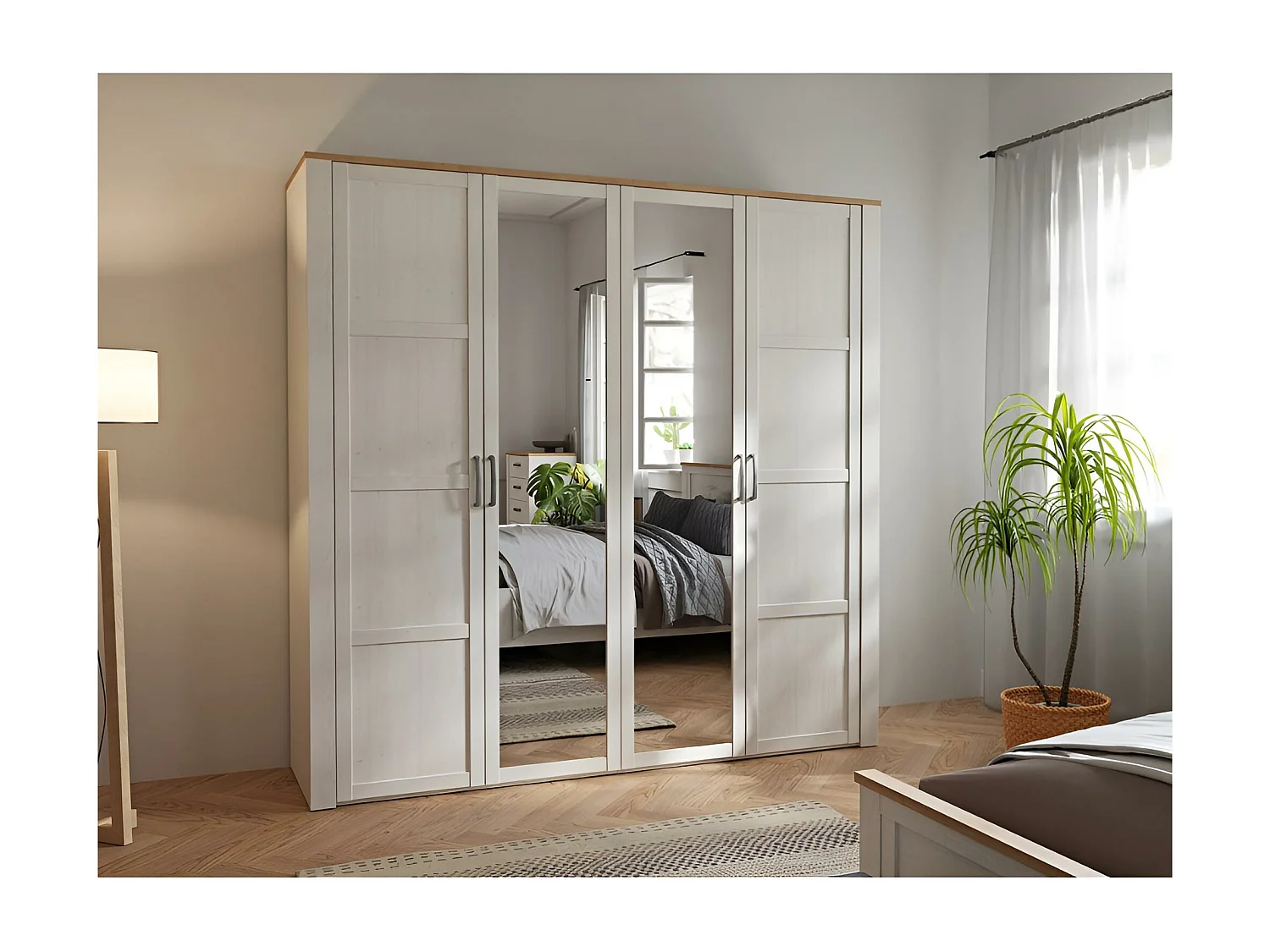 Penderie Boxol Lux (220cm)/Blanc