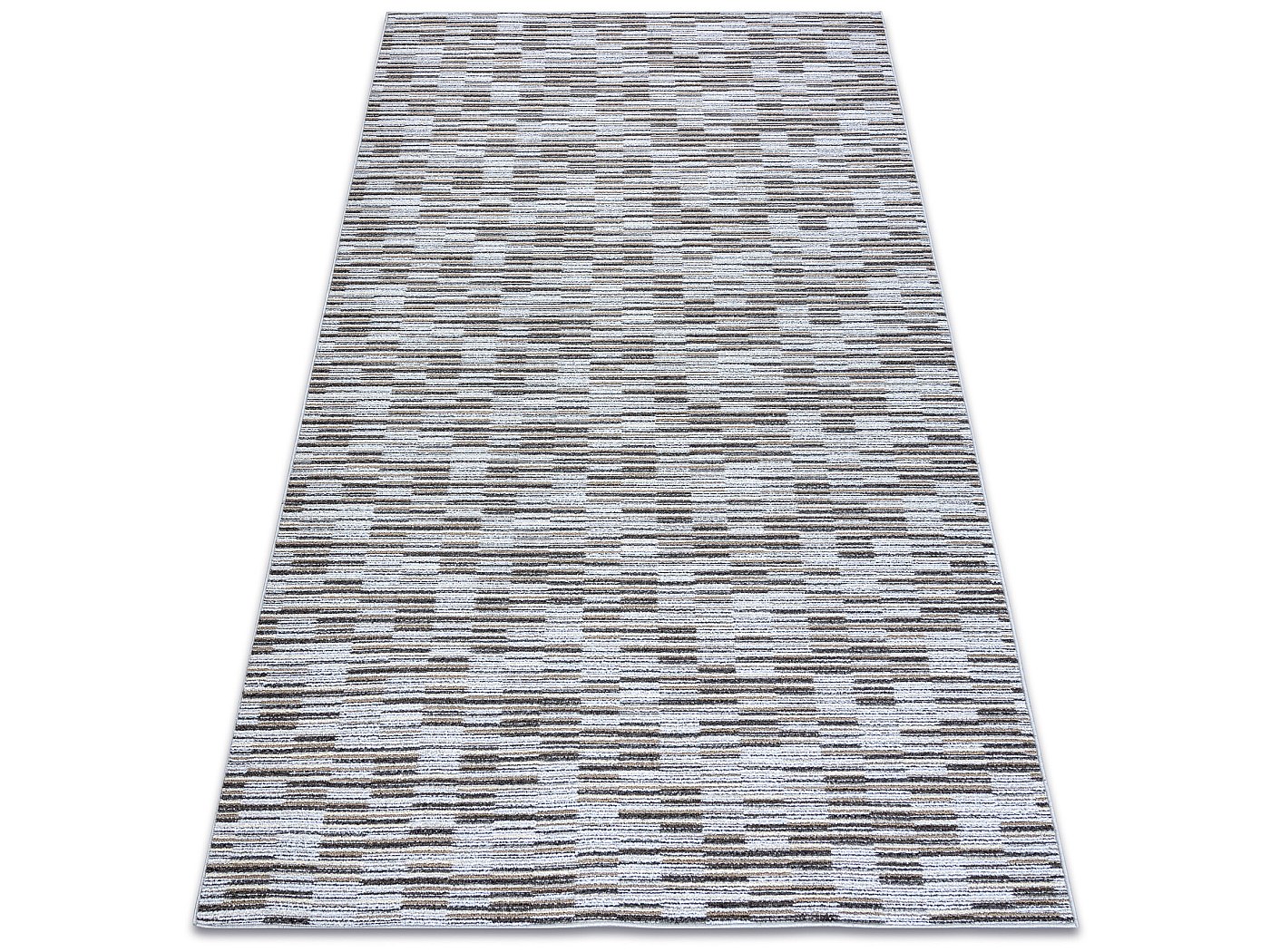 TAPIS - MOQUETTE LIBRA gris 109 Rayures 100x250 cm