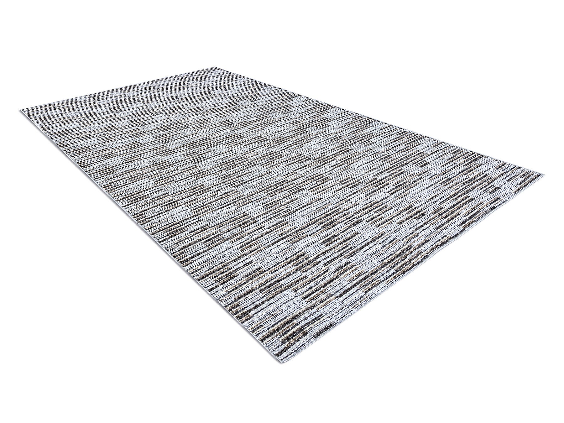 TAPIS - MOQUETTE LIBRA gris 109 Rayures 100x250 cm