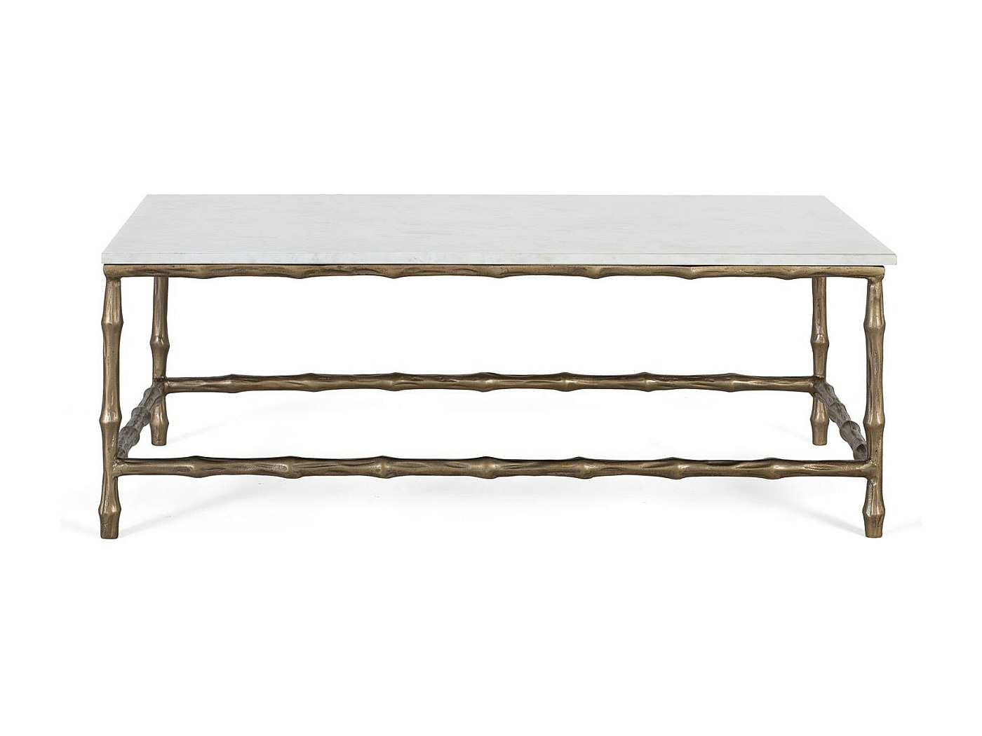 TABLE CENTRALE EN ALUMINIUM Blanco.Giner y Colomer.39x60x110