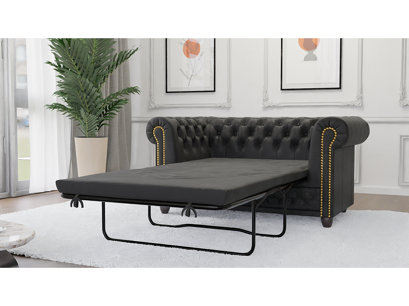 Chesterfield Sofa Mit Schlaffunktion