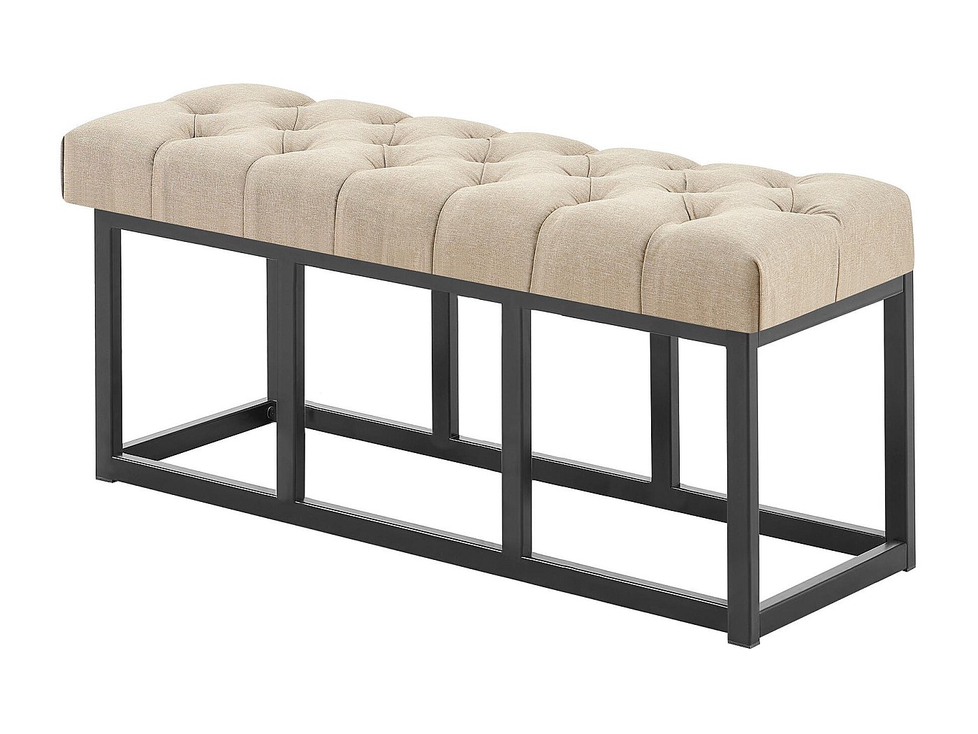 Asiento corrido - Tela - Gris topo - Amun