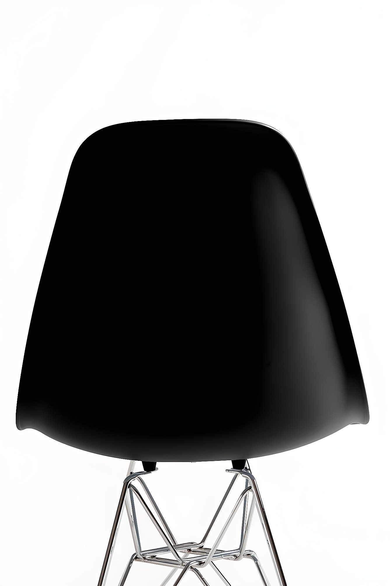 Pack 4 Sillas Tower Metálicas - Negro