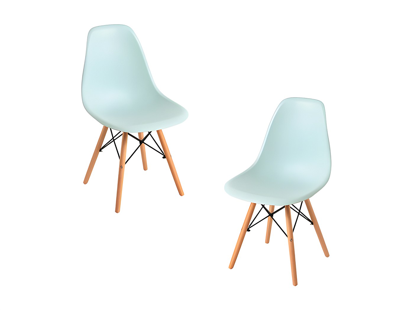 Pack 2 Sillas Tower Basic - Celadón