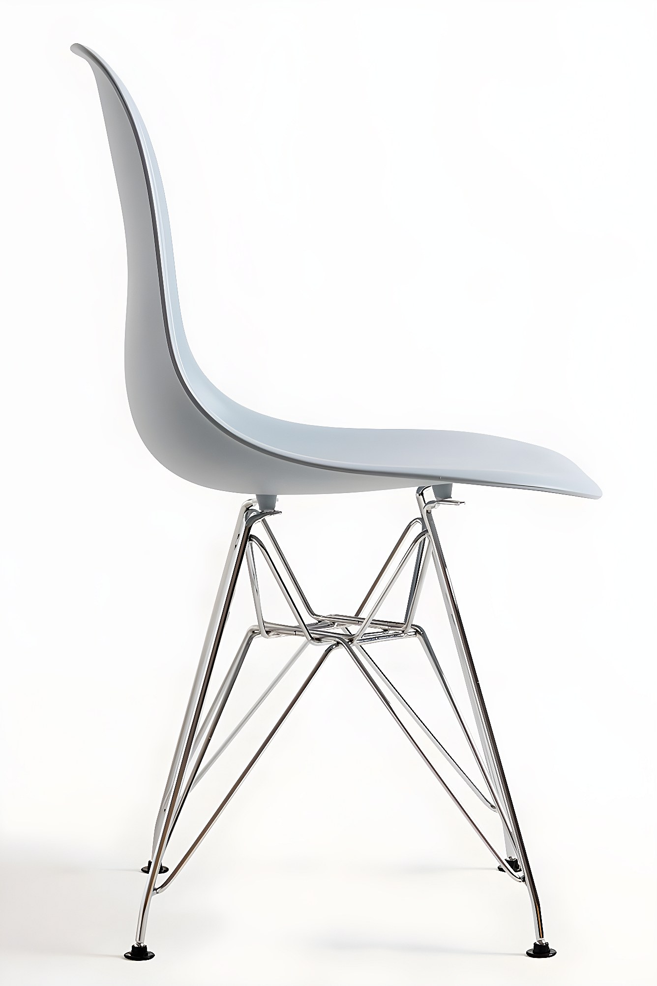 Pack 6 Sillas Tower Metálicas - Gris