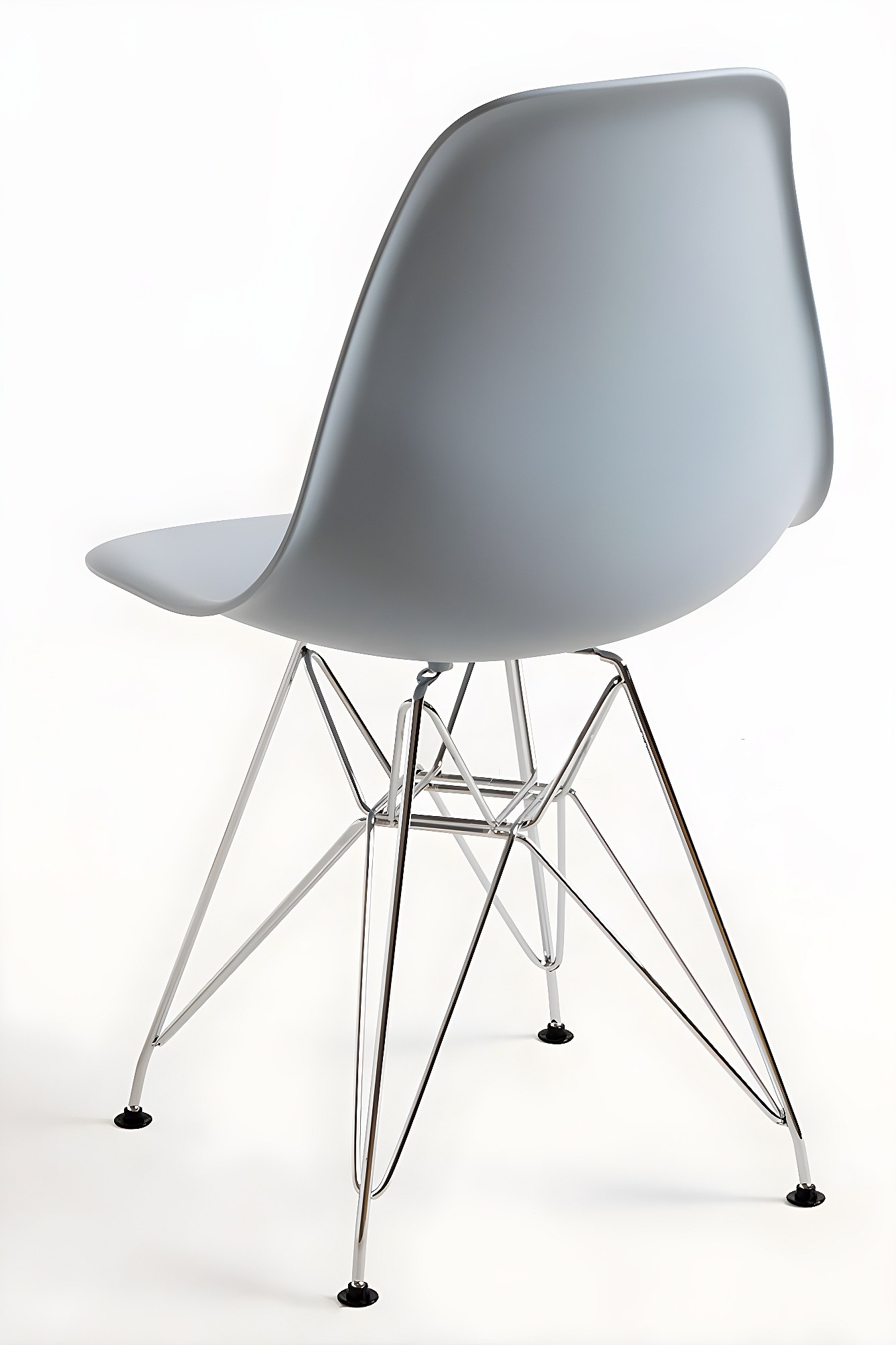 Pack 6 Sillas Tower Metálicas - Gris