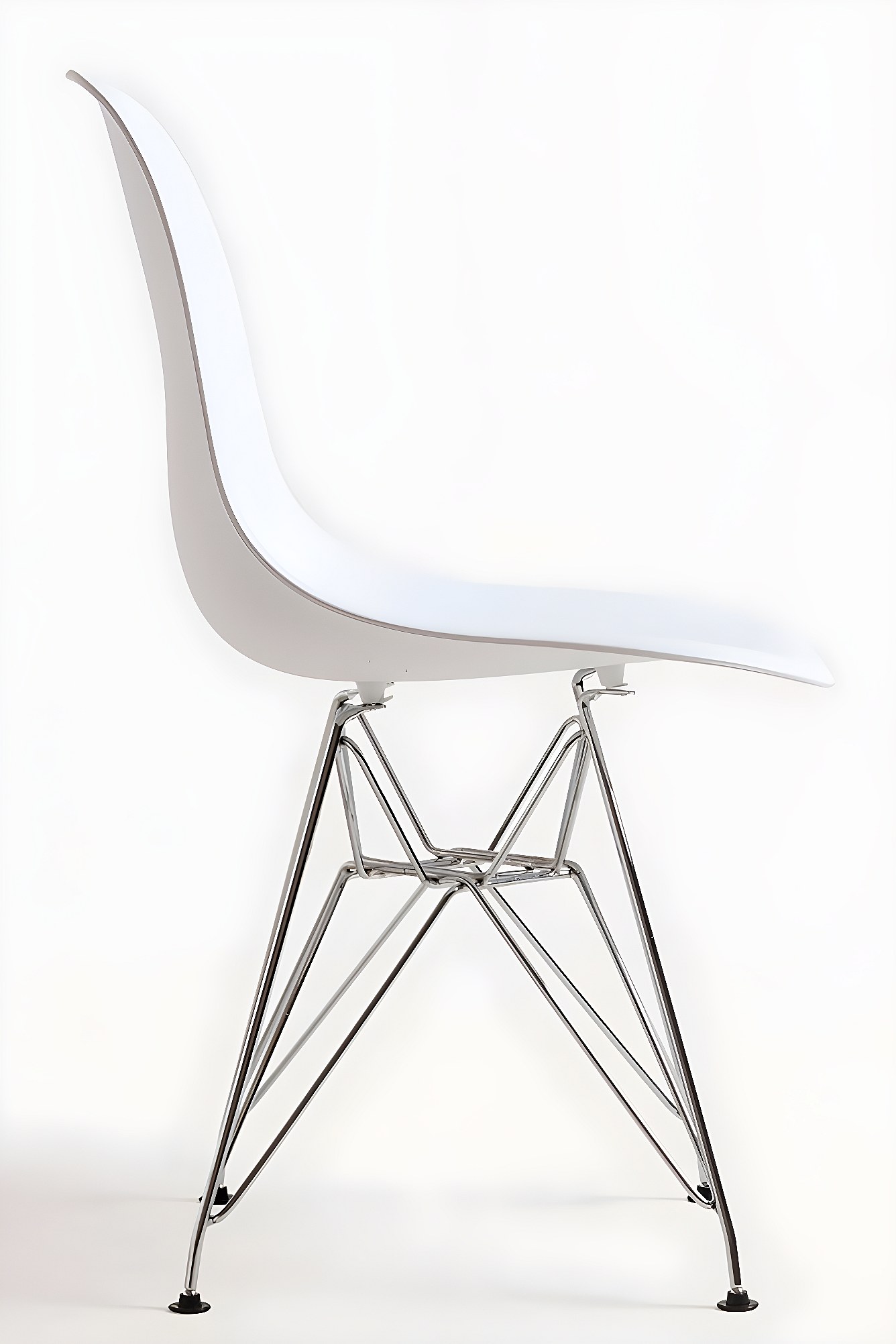 Pack 6 Sillas Tower Metálicas - Blanco