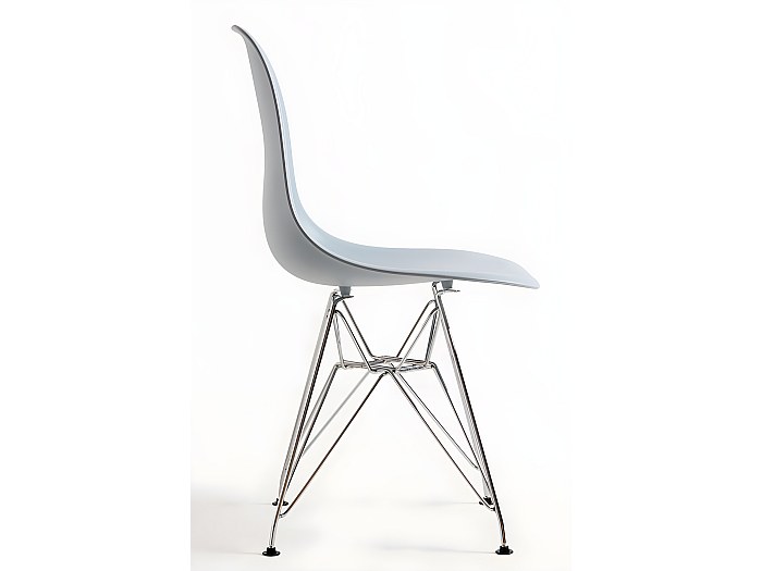 Pack 4 Sillas Tower Metálicas - Gris