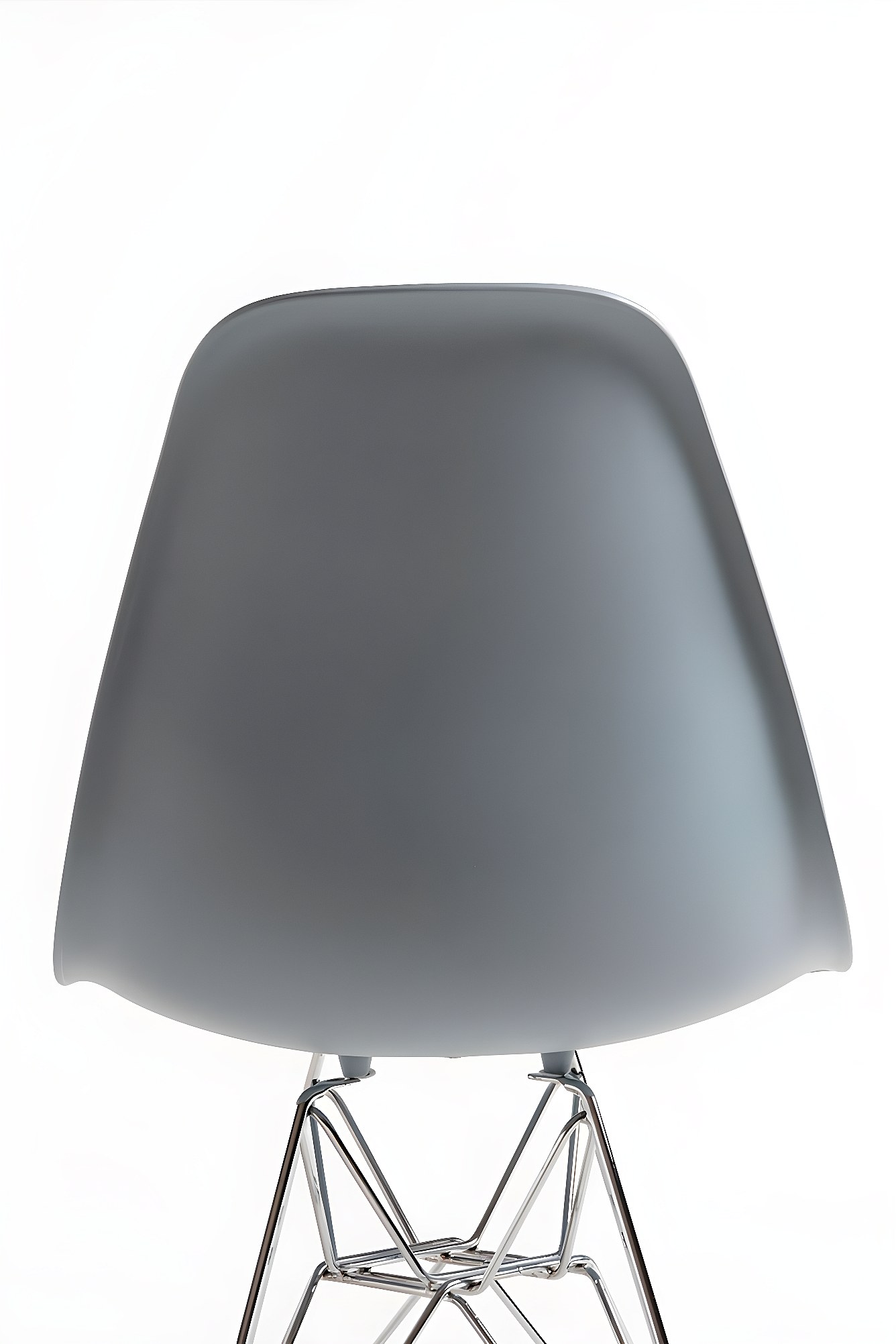 Pack 4 Sillas Tower Metálicas - Gris