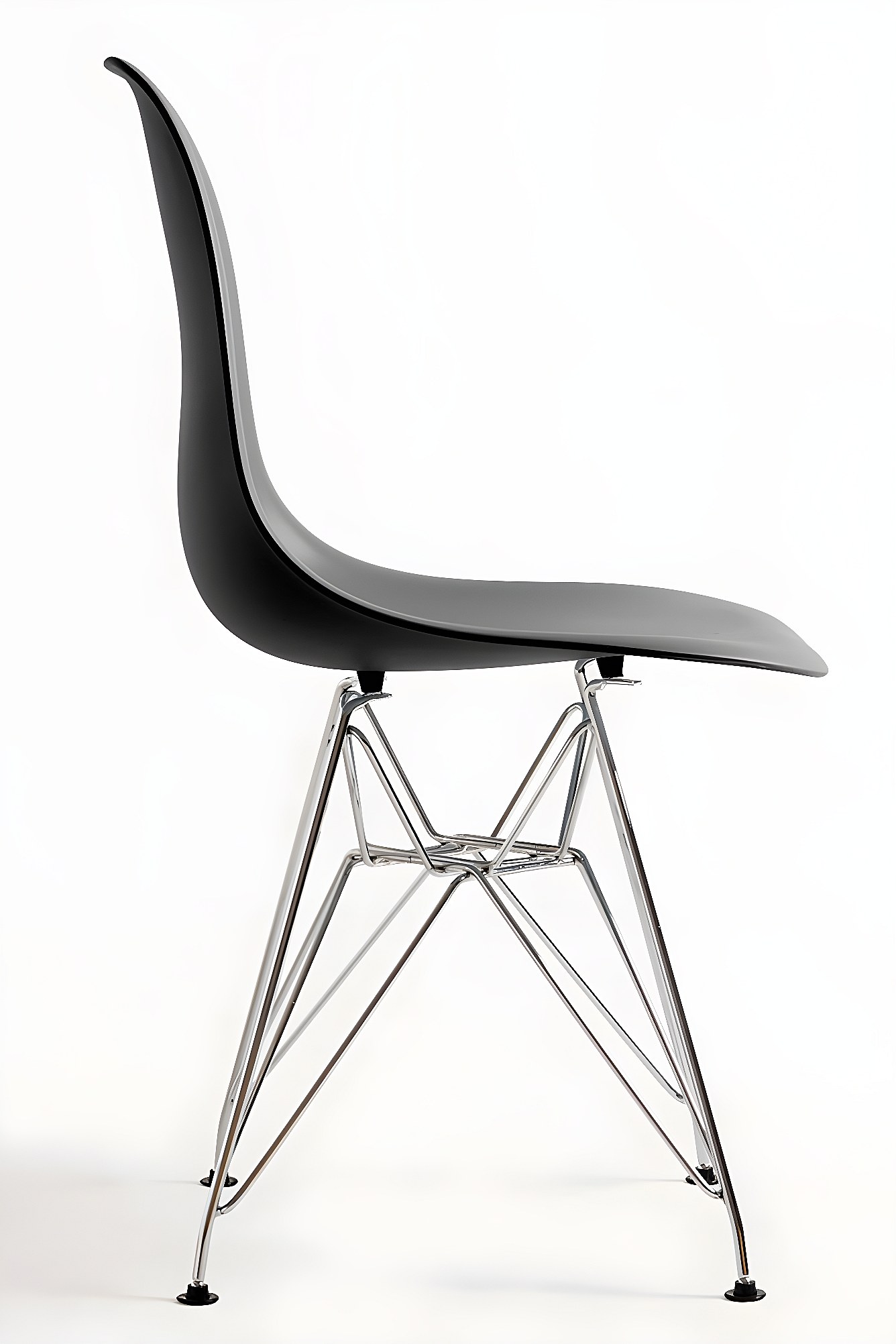 Pack 6 Sillas Tower Metálicas - Negro