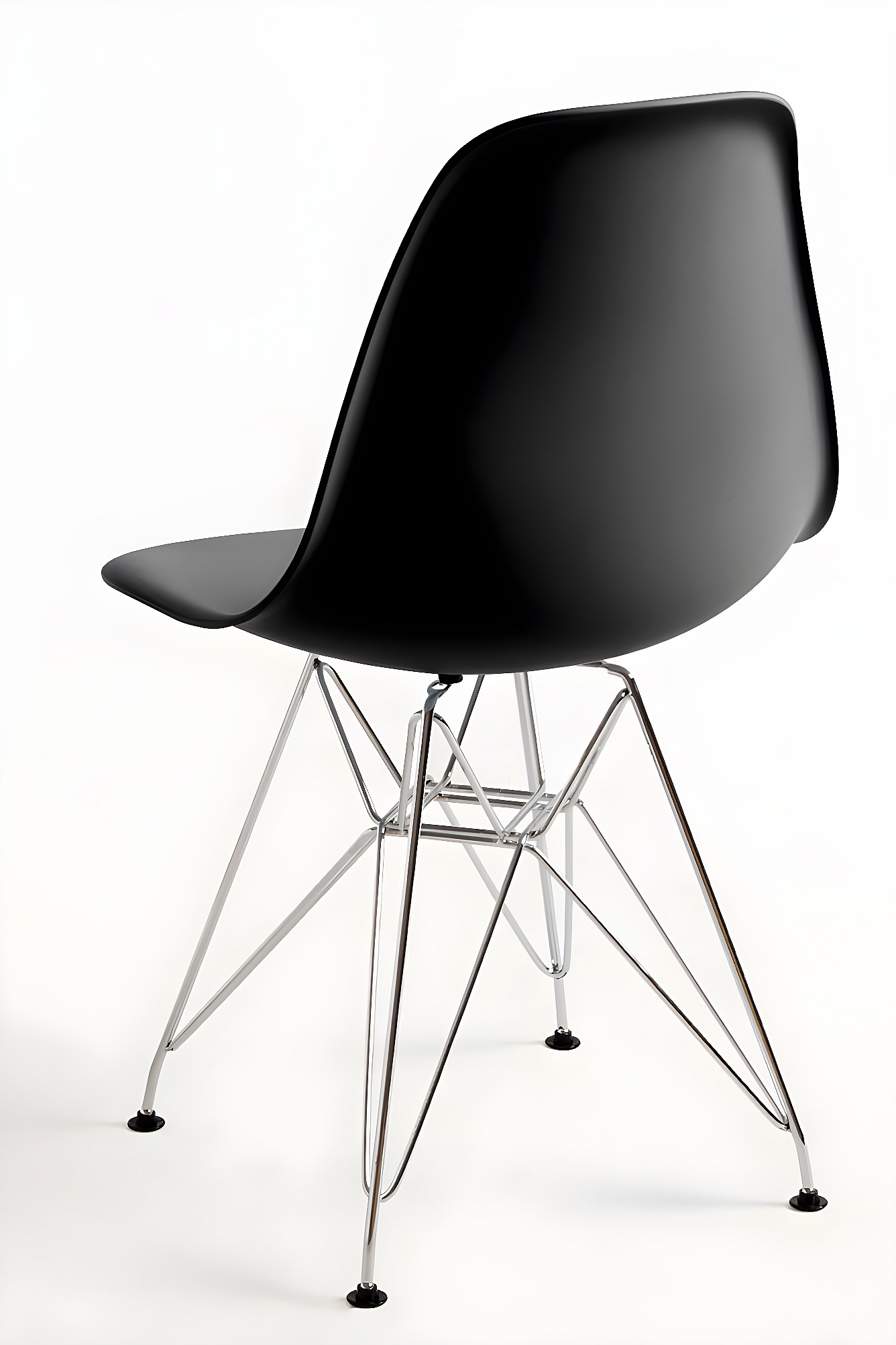 Pack 6 Sillas Tower Metálicas - Negro