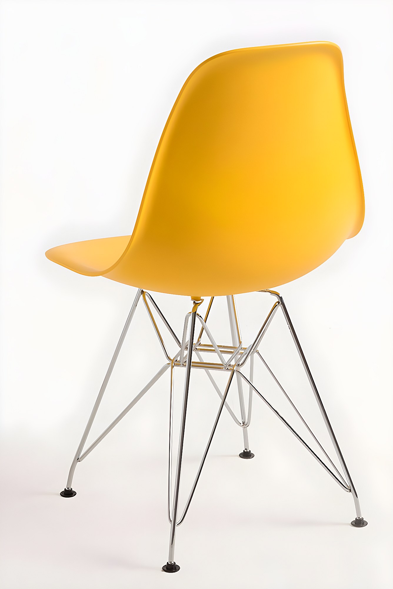 Pack 6 Sillas Tower Metálicas - Amarillo