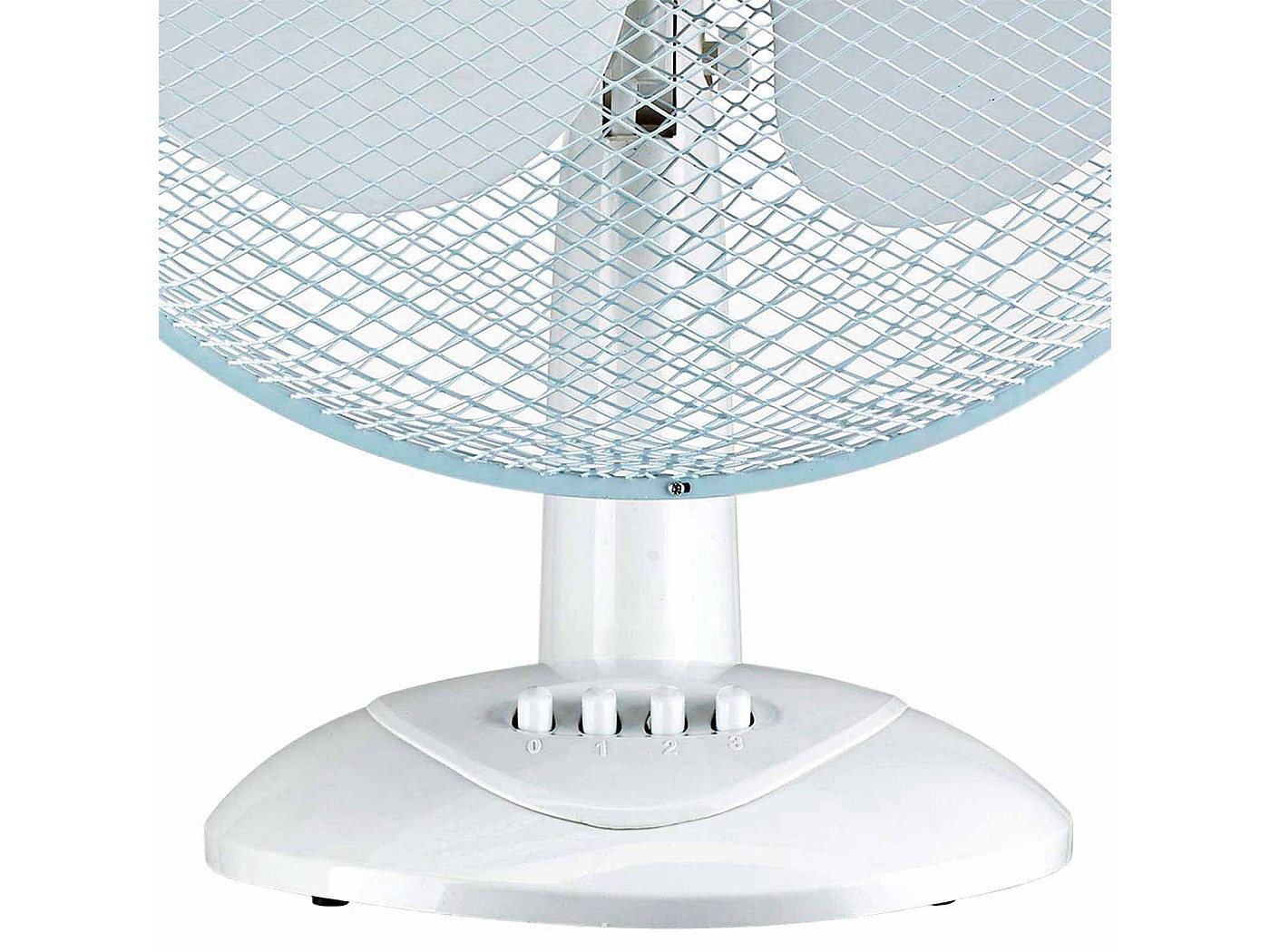 Ventilateur de Table Ø30cm 35W 3 Vitesses Up Confort Blanc O91