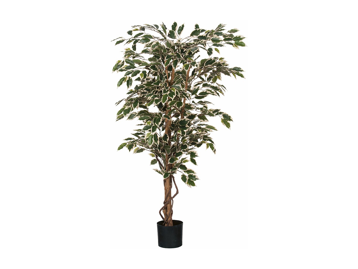 Plante artificielle en polyester et plastique - 150 x Ø75 - Vert ...