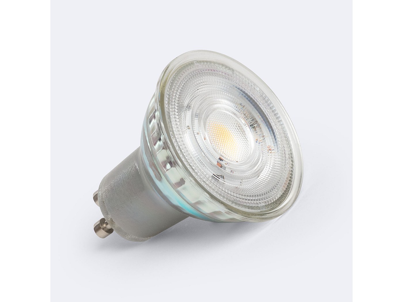 Bombilla Regulable LED GU10 10W 1000 lm Cristal 60º No Flicker Blanco ...
