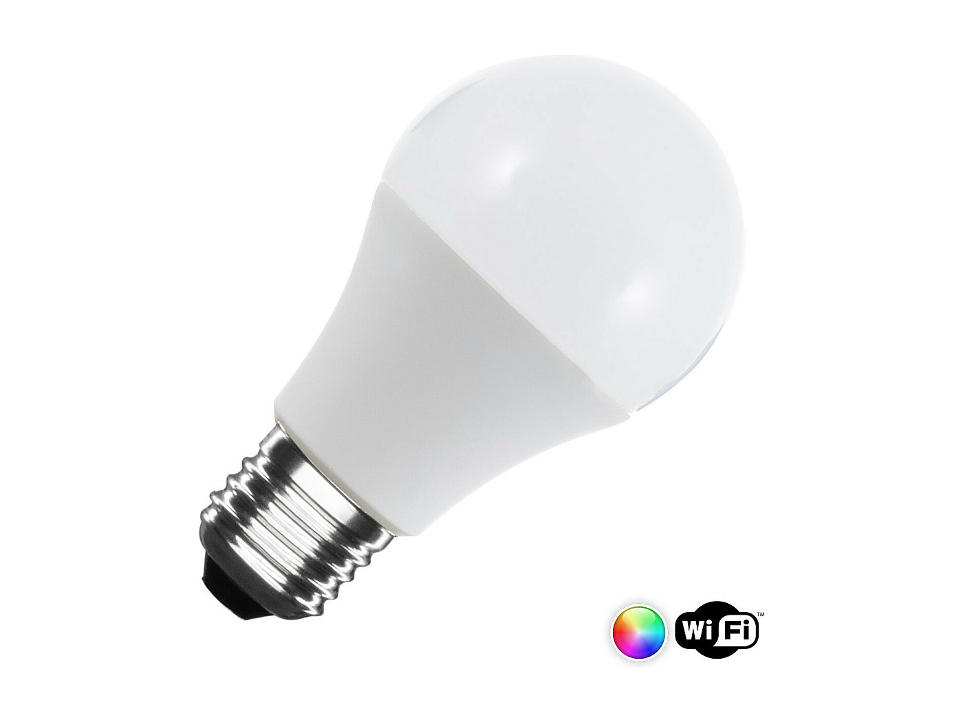 Ampoule LED E27 SMART WiFi 9W A60 Dimmable RGBWW RGBW