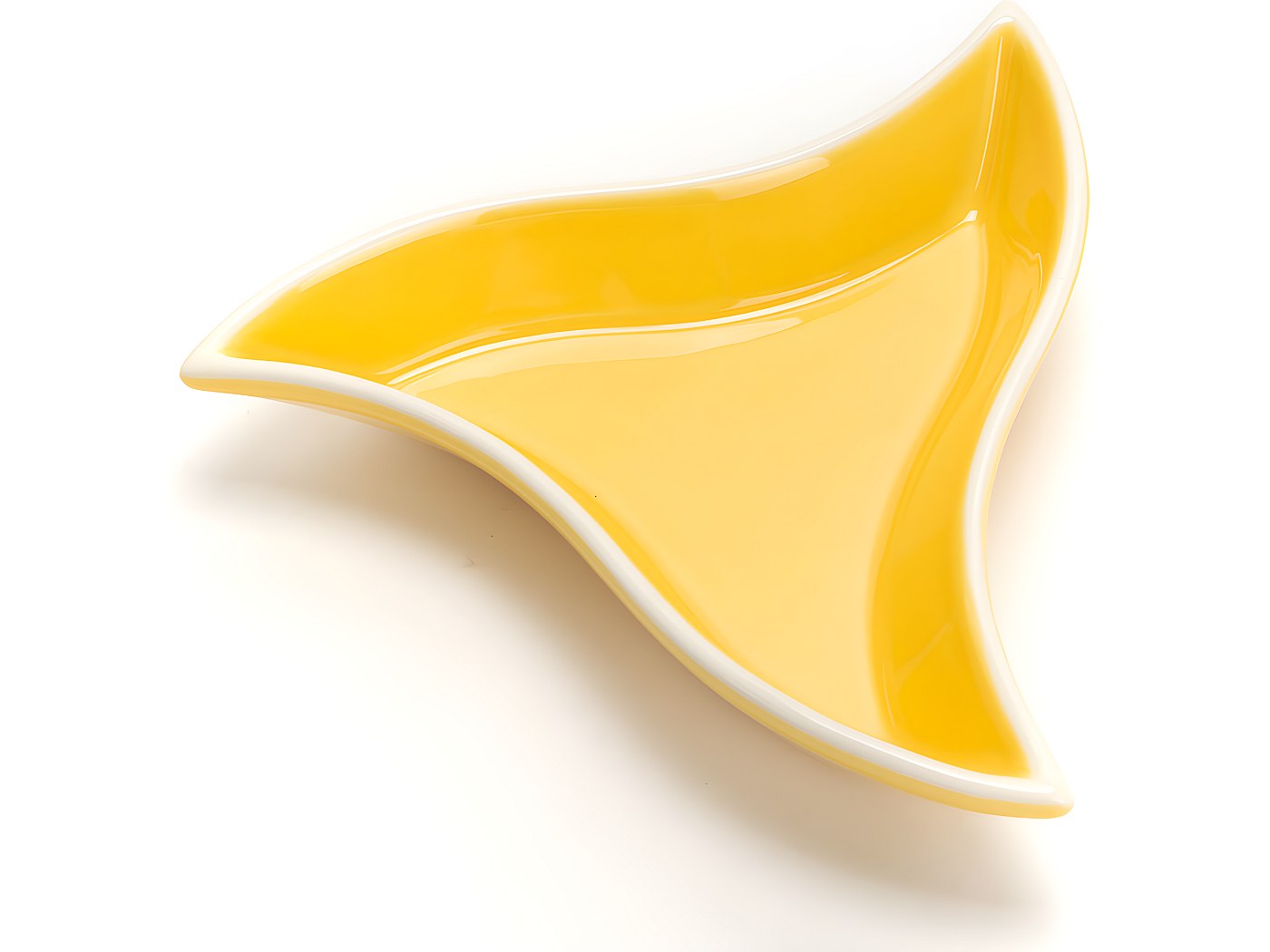 Plat jaune étoile peps