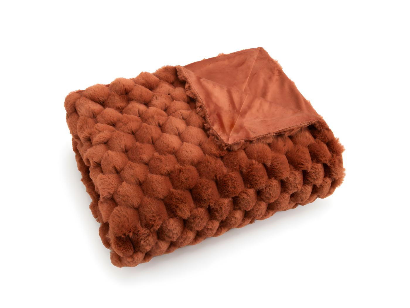 Plaid Diana Terracotta 130x170 Cm