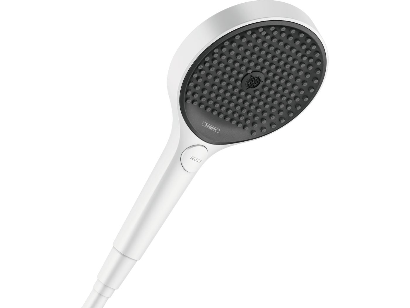 Hansgrohe Douchette à Main 130 3jet Ecosmart Blanc Mat Rainfinity