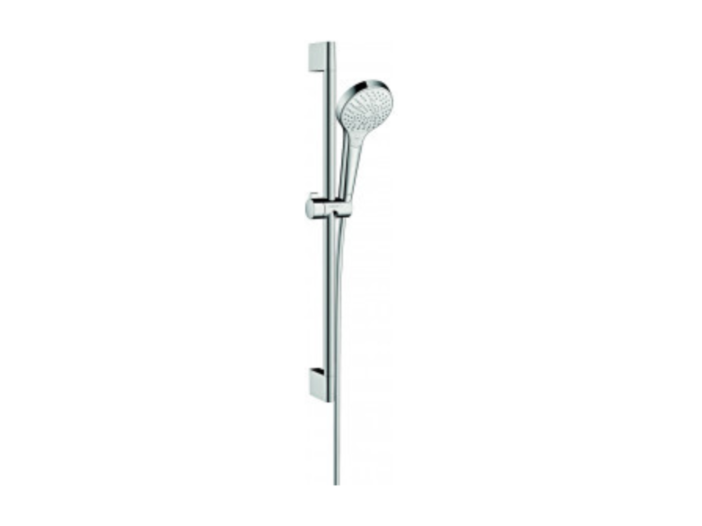 Set De Douche Multi Ecosmart 9 L Min Avec Barre Unicacroma 65 Cm Blanc