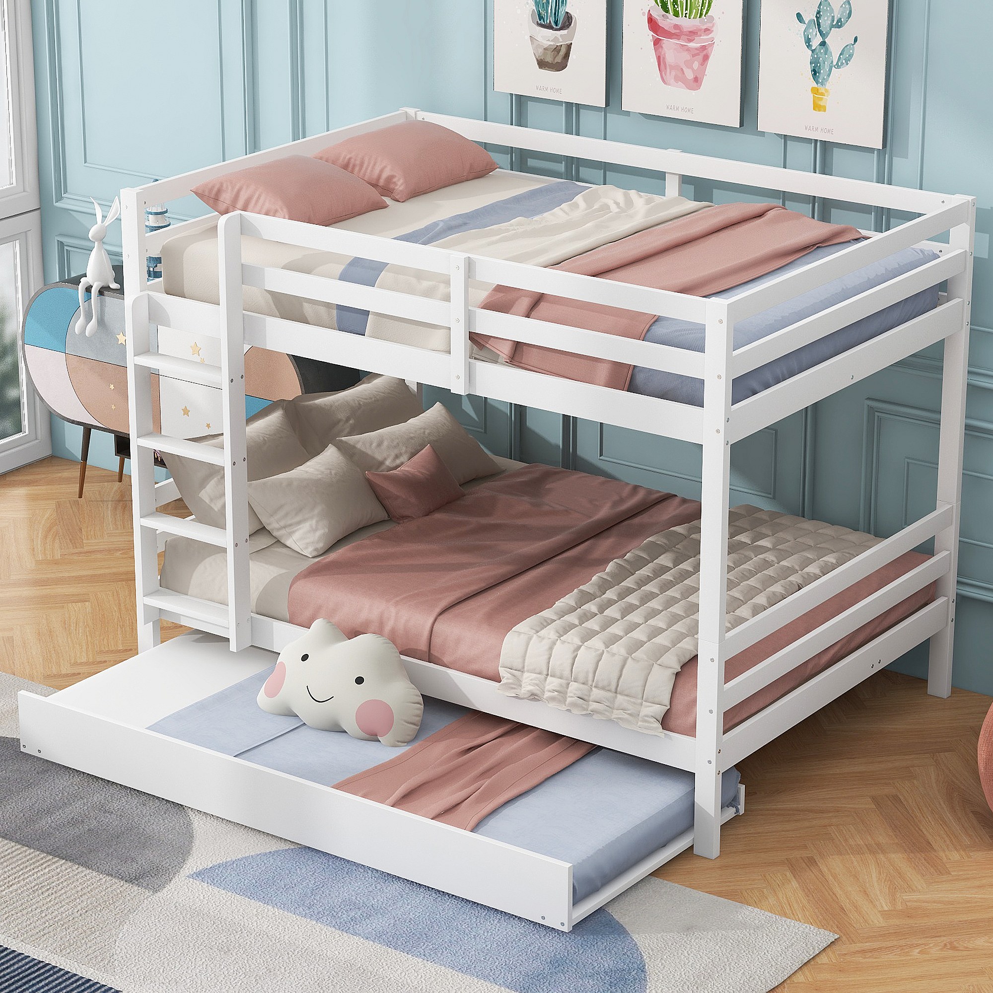 Letti a castello 140x200 cm, letti a castello per bambini con letto ...