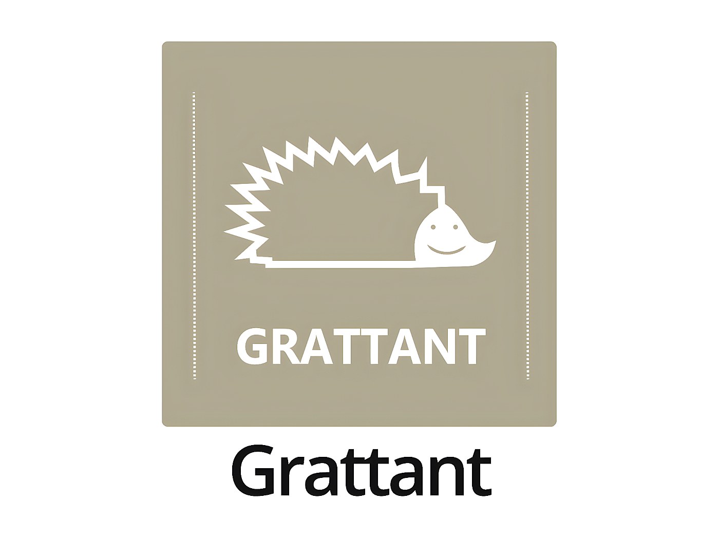 Tapis gratte-pieds grattant " Térésa chocolat" en polypropylène ...