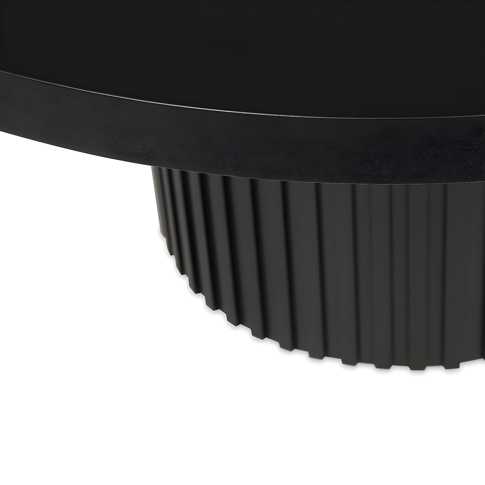 Table basse 90 cm Madison Noir