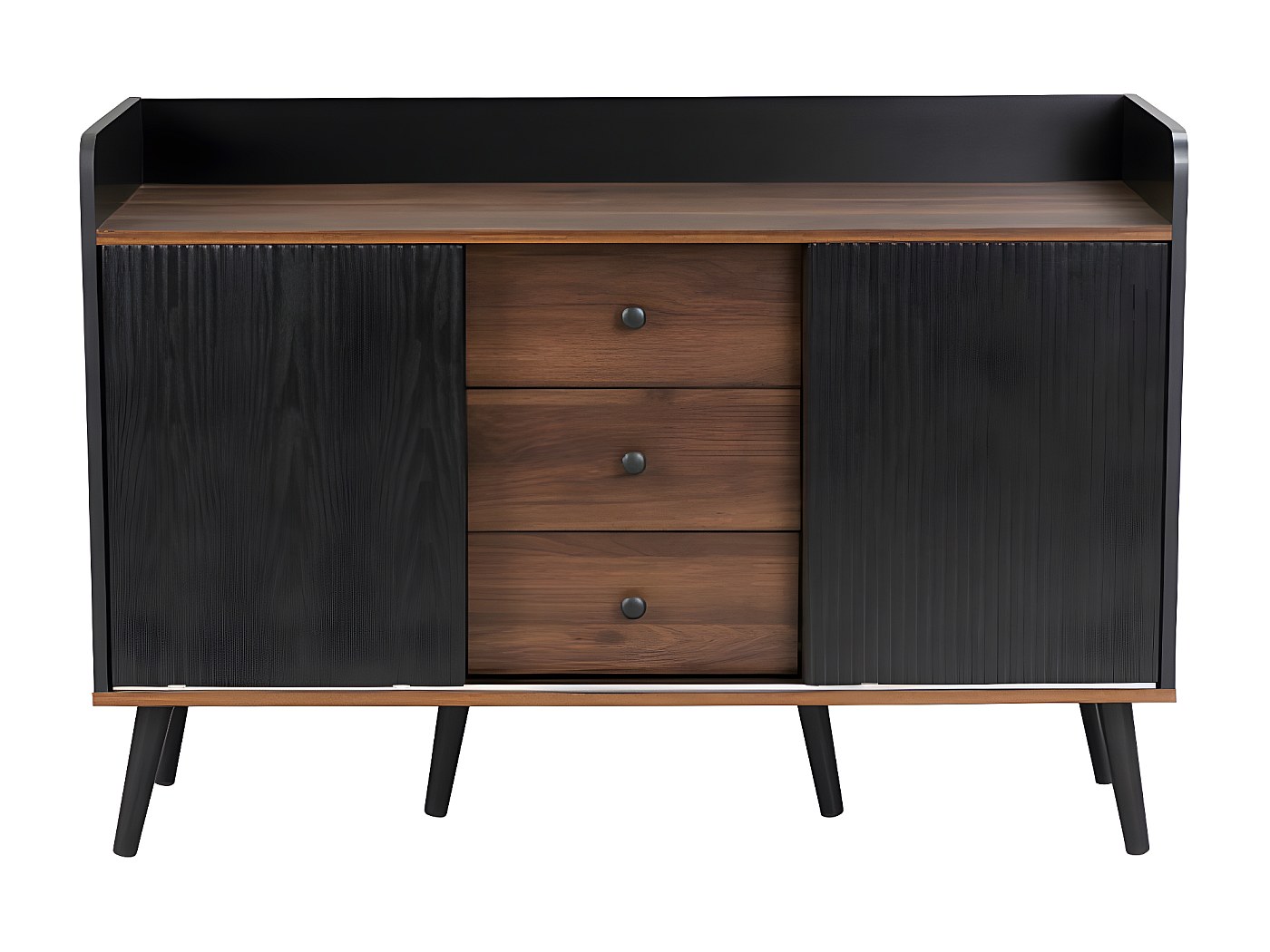 Buffet moderno con tre cassetti, sfumature esquisite