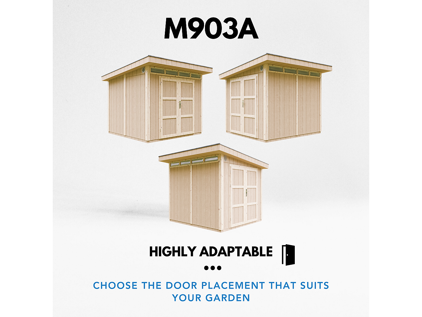 LP SmartSide Kabina panelowa Timbela M903 z zestawem farb CAVERN STEEL