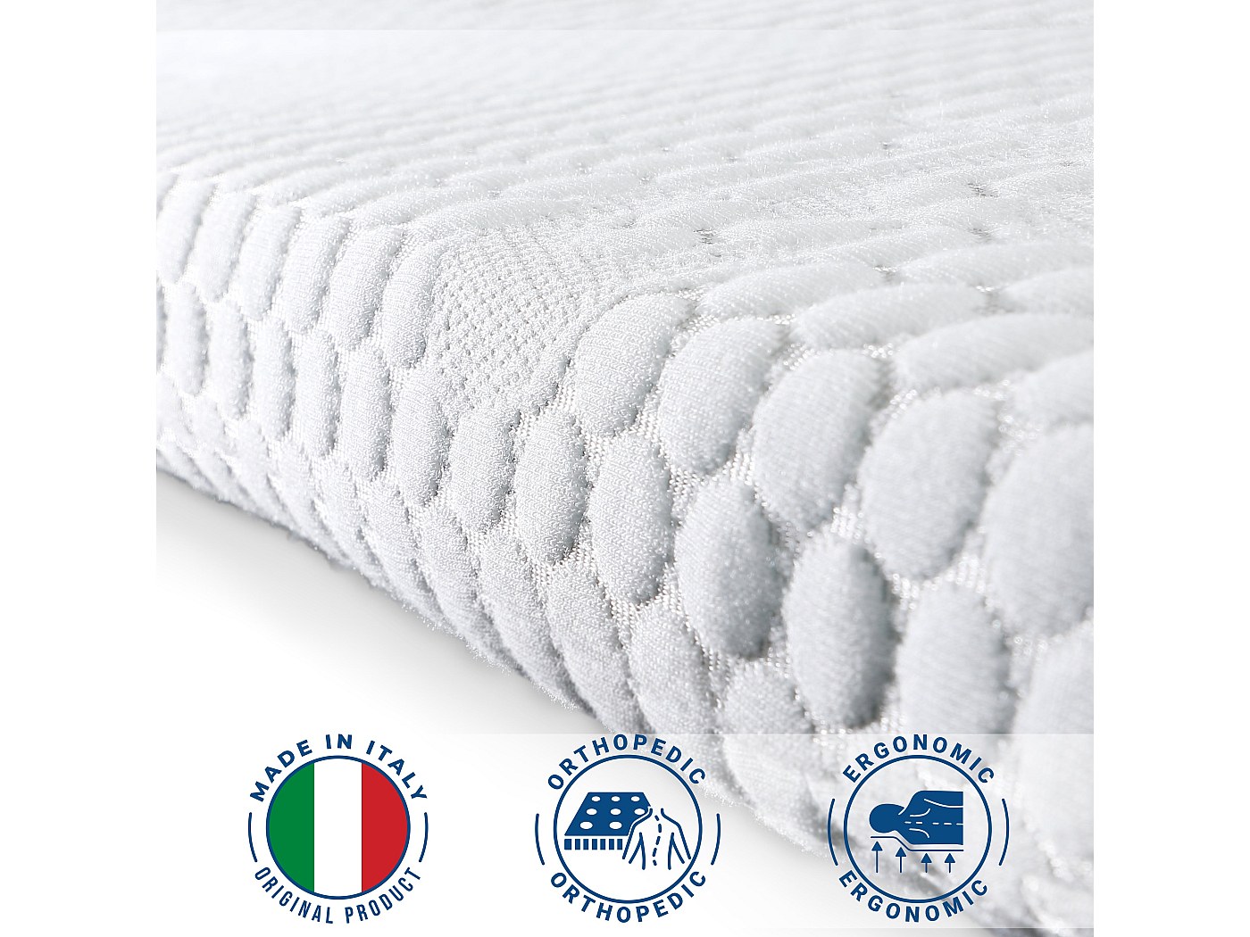 Topper Memory Foam Singolo Ventilato | Correttore Materasso 6 cm ...
