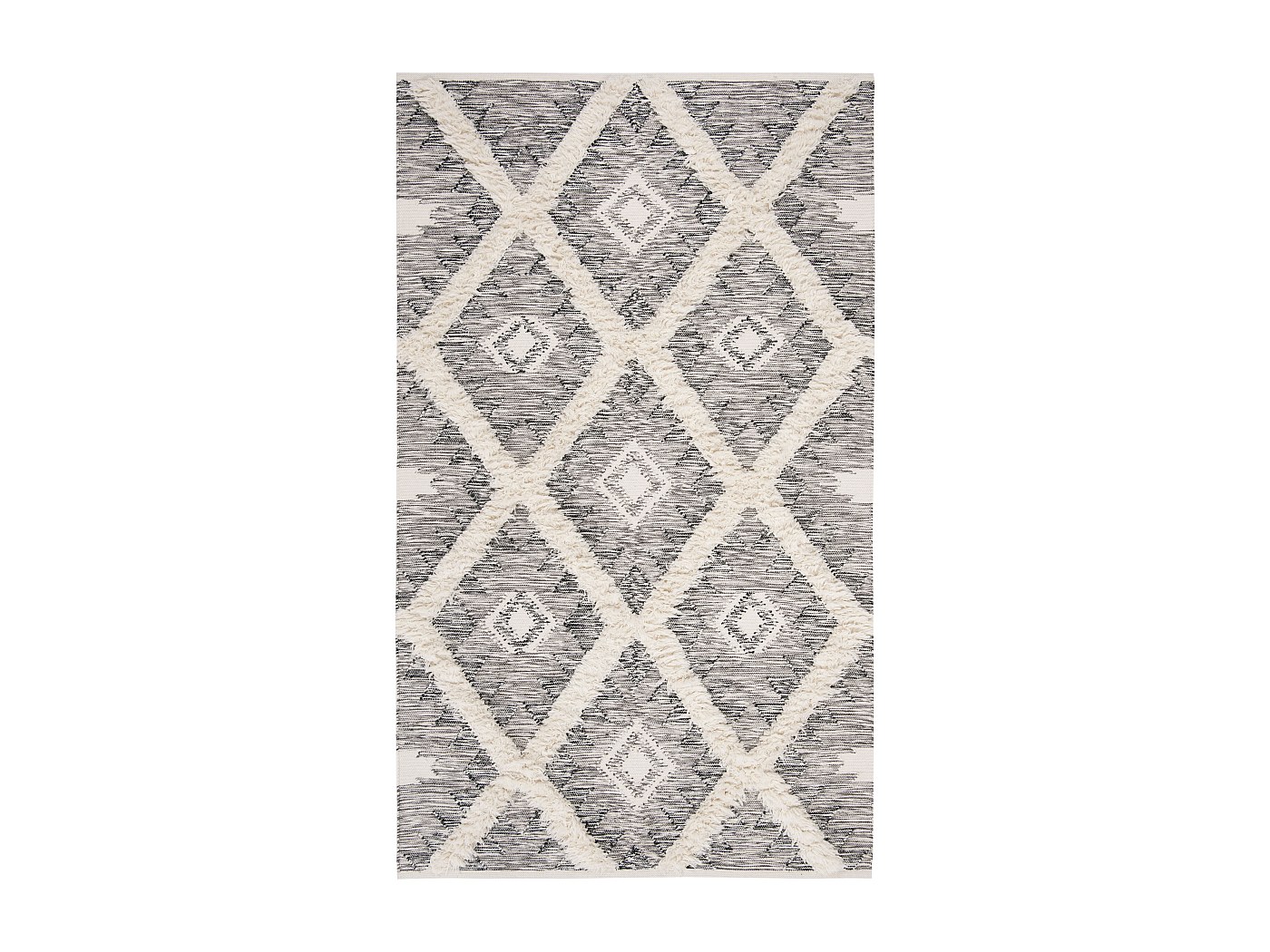 Tapis Noir & Ivoire 183 X 274 cm - Emmeline