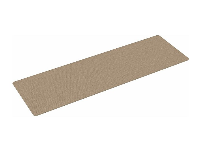 Tapis de couloir aspect sisal sable 80x250
