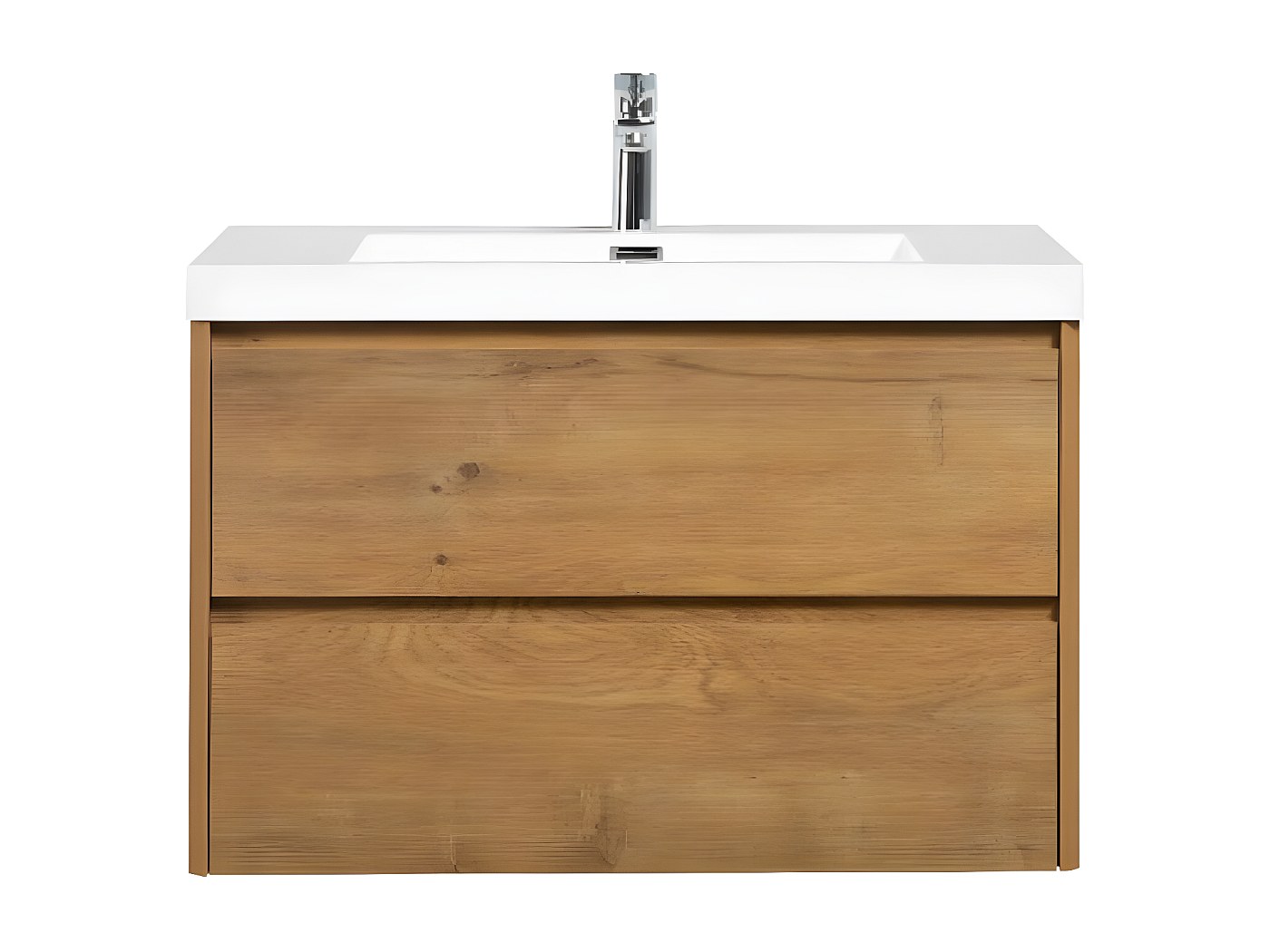 Badezimmermöbelset 80 cm, (ohne Wasserhahn und Abfluss)