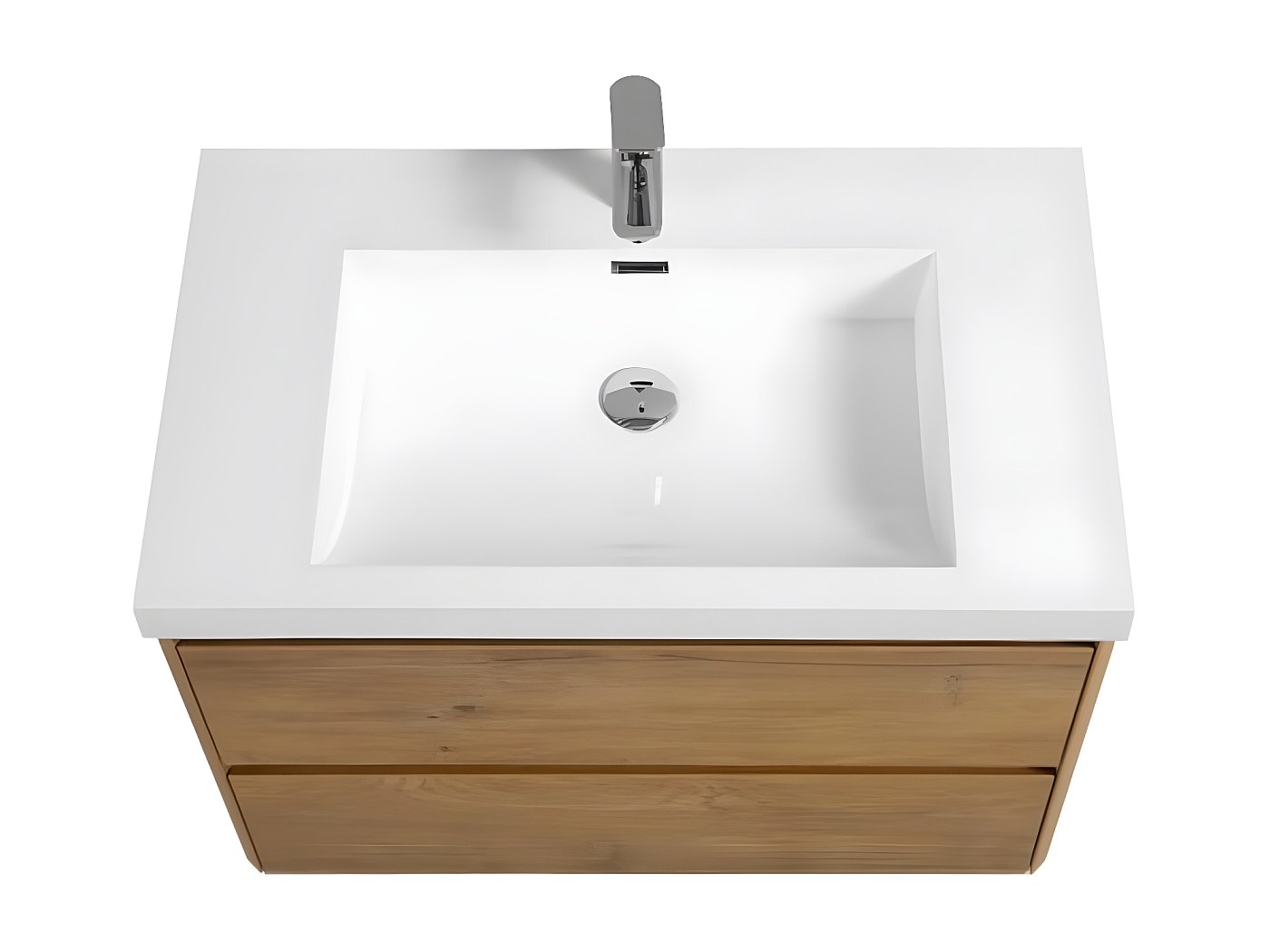 Conjunto de móveis para banheiro 80 cm (sem torneira e sem dreno)