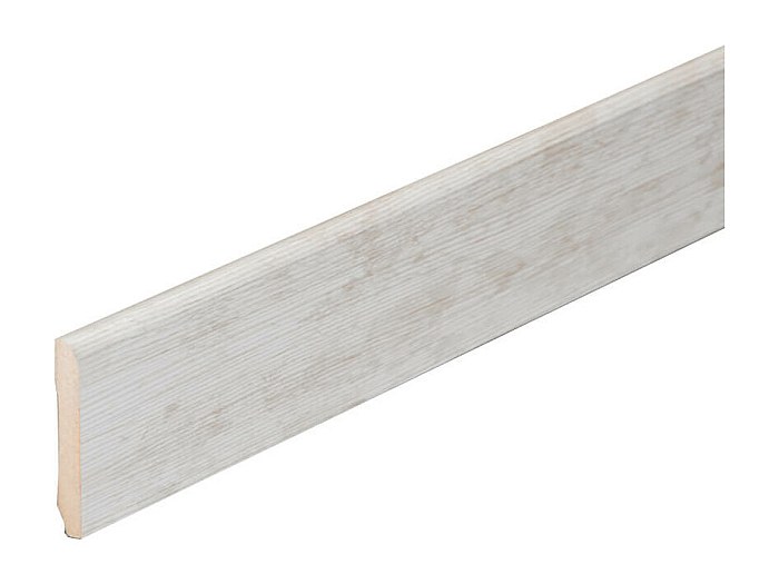 Plinthe MDF 2 m - Frêne Clair - 70 x 10 mm